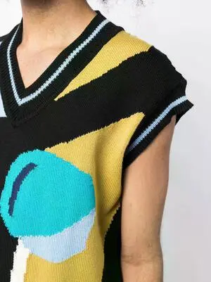 BETHANY WILLIAMS Graphic-print Sleeveless Vest