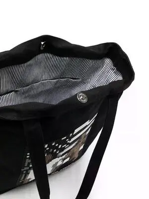 MOSTLY HEARD RARELY SEEN 8-BIT Pixelated Print Tote Bag
