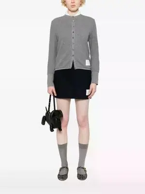 Thom Browne 4-bar Cotton Cardigan