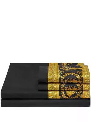 Versace I Love Baroque Full/queen Bed Set - Black