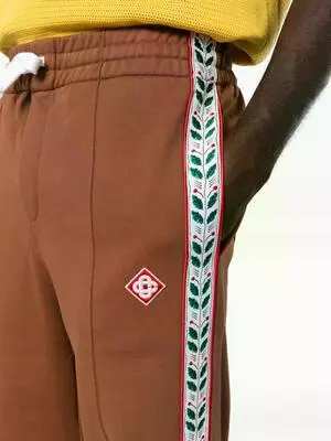 Casablanca Logo-patch Organic Cotton Track Pants