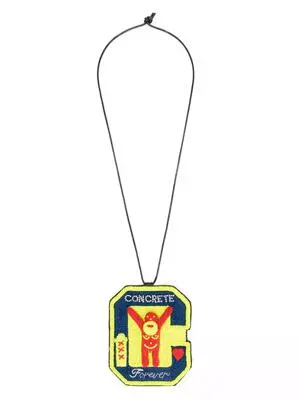 WALTER VAN BEIRENDONCK X Concrete 25y Forever Necklace - Yellow