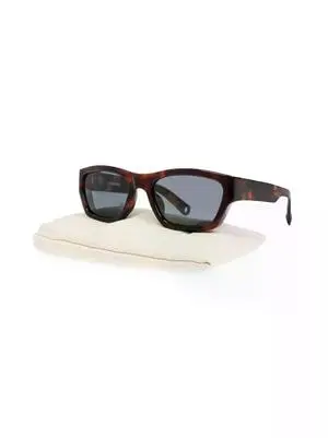 Jacquemus Meridiano D-frame Sunglasses - Brown