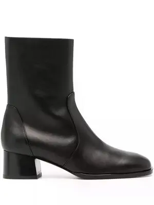 STUART WEITZMAN Nola Leather Ankle Boots