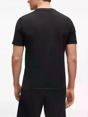 BOSS Logo-print Cotton T-shirts