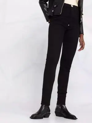Philipp Plein Super High Waist Jeggings - Black