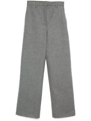 Fabiana Filippi Flannel Wide-leg Trousers