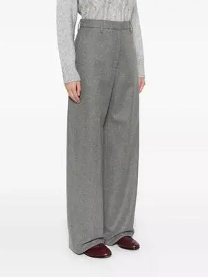 Fabiana Filippi Flannel Wide-leg Trousers