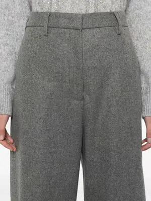 Fabiana Filippi Flannel Wide-leg Trousers