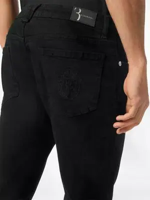 BILLIONAIRE Straight-leg Jeans - Black