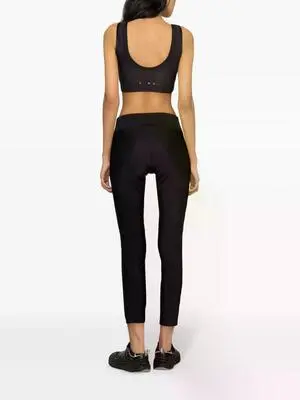 Versace Logo-jacquard Leggings