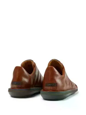 Camper Beetle Lace-up Leather Sneakers