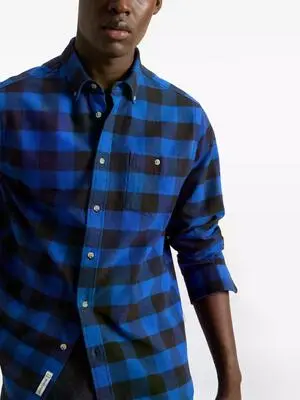 Woolrich Check Pattern Flannel Shirt