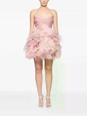 ANA RADU Ruffle-detail Minidress