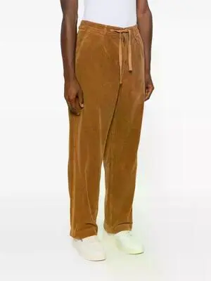 Polo Ralph Lauren Corduroy Straight-leg Trousers - Brown