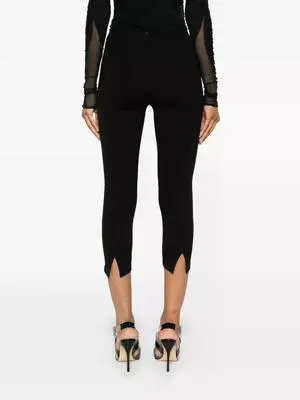 MUGLER Logo Plaque Knee-length Trousers