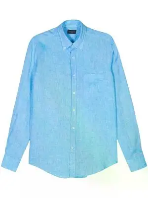 Paul & Shark Linen Shirt - Blue