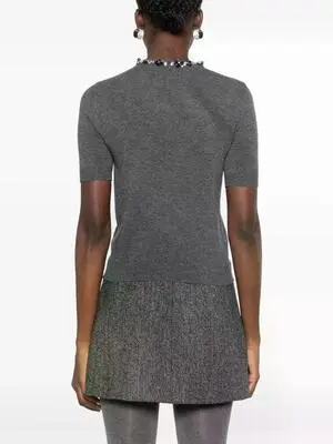 Valentino Garavani Embroidered Wool Sweater