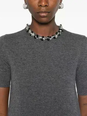 Valentino Garavani Embroidered Wool Sweater