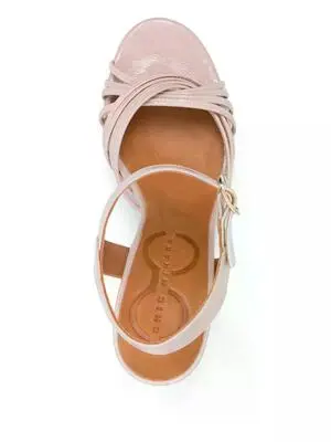 Chie Mihara 100mm Caneti Sandals - Pink