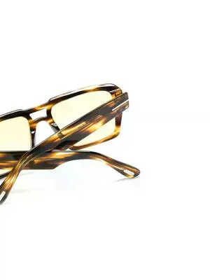 TOM FORD Redford Pilot-frame Sunglasses