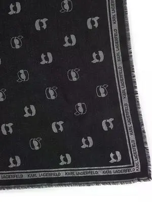 Karl Lagerfeld Ikon Jacquard Scarf
