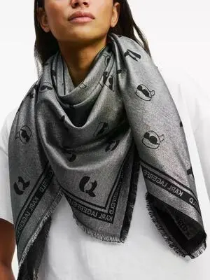 Karl Lagerfeld Ikon Jacquard Scarf