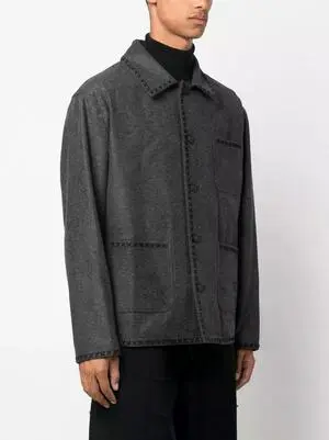 GOLDEN GOOSE Embroidered Wool Jacket