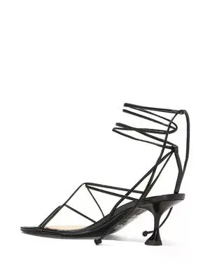Proenza Schouler Tee Sandals - Black