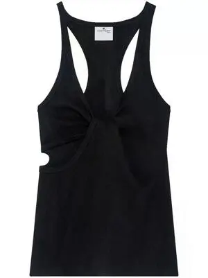 COURREGES 90's Tank Top - Black