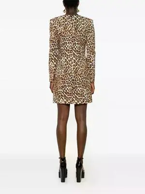 Moschino Leopard-print Mini Dress
