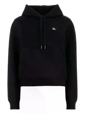 Burberry Embroidered Hoodie - Black