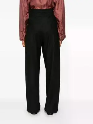 LEMAIRE Belted Pleated Trousers