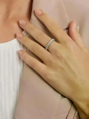 VEYNOU 18kt White Gold Diamond Ring - Silver