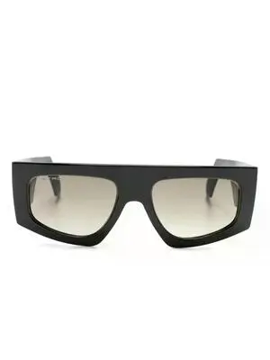 Etro Pegaso Rectangle-frame Sunglasses - Black