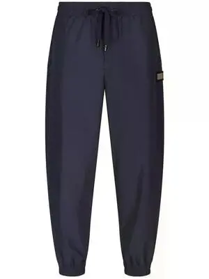 Dolce & Gabbana Logo-plaque Drawstring Track Pants