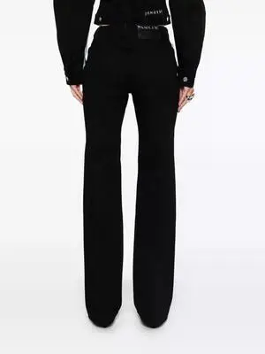 MUGLER Bi-color Straight-leg Jeans