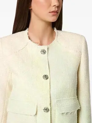 Philipp Plein Tweed Jacket - Neutrals