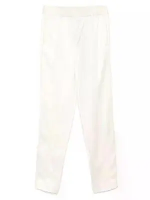 JIL SANDER Elasticated Straight-leg Trousers - Neutrals