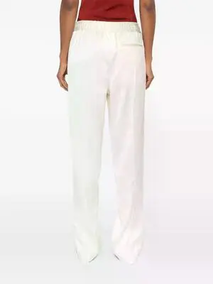 JIL SANDER Elasticated Straight-leg Trousers - Neutrals