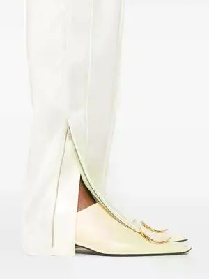JIL SANDER Elasticated Straight-leg Trousers - Neutrals