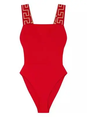 Versace Greca Border One-piece Swimsuit
