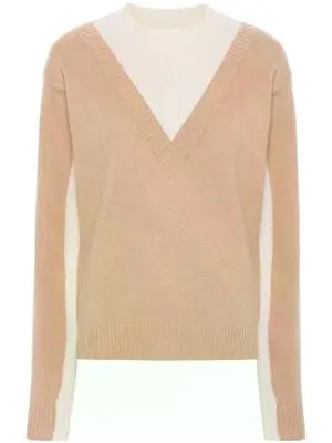 Rabanne Two-tone Layered Jumper