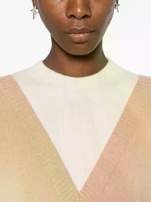 Rabanne Two-tone Layered Jumper
