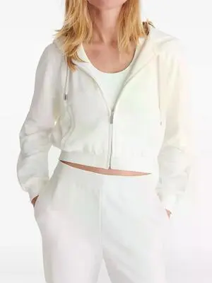 ERES Zip-up Sweatshirt - White