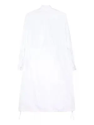 WALES BONNER Contrast Poplin Midi Dress