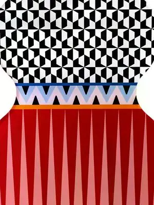 VESTA Giudecca Patterned Vase
