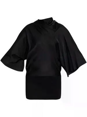 Rick Owens Cylinder Draped Sleeve Top