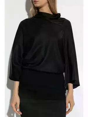 Rick Owens Cylinder Draped Sleeve Top