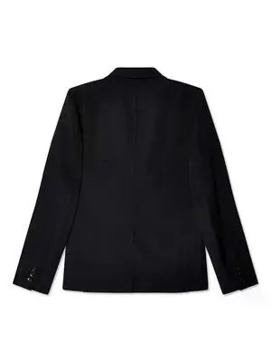 Comme Des Garçons Single-breasted Wool Blazer